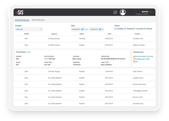 SIS Link™ - Connecting Surgeons’ Offices and ASCs | SIS